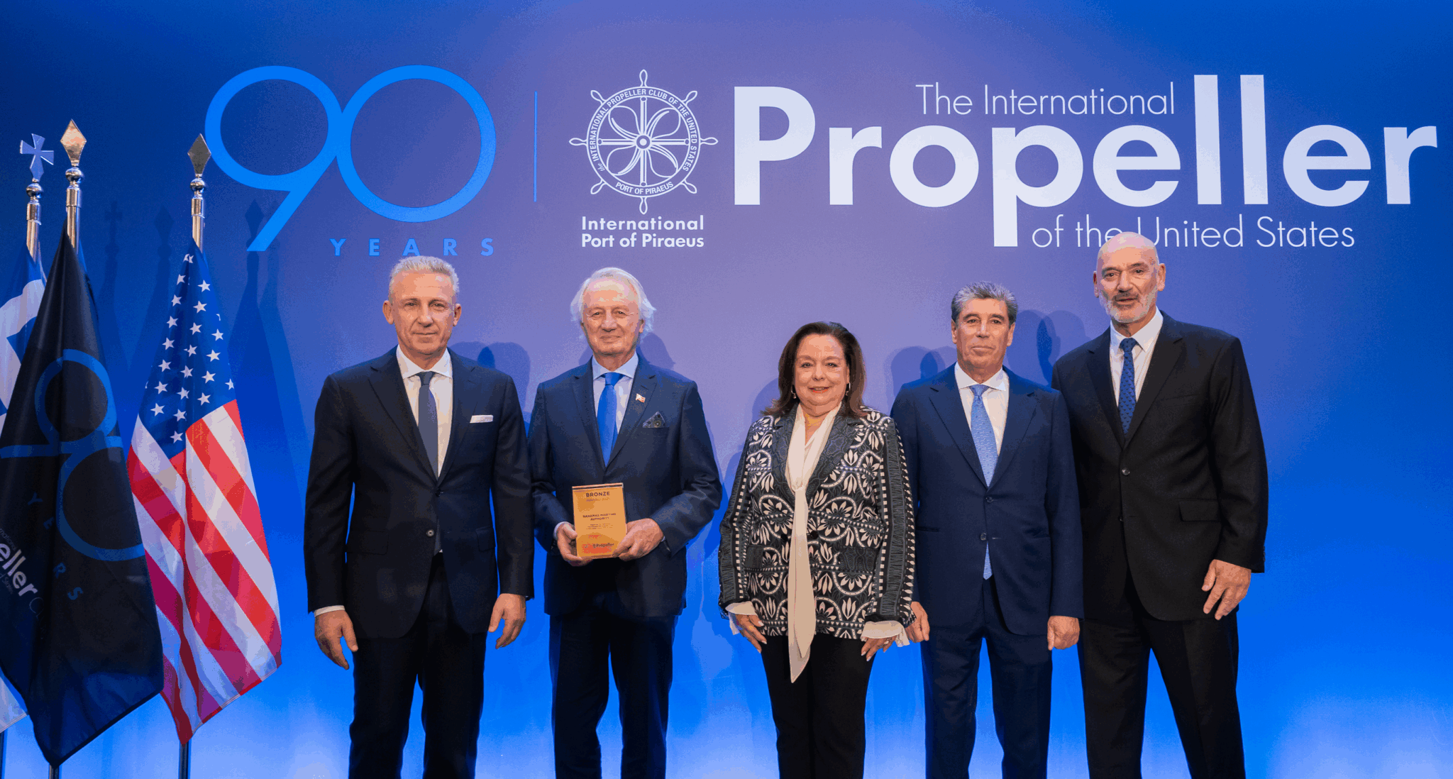 BMA Honoured at Propeller Club Piraeus Annual Donors’ Dinner - Bahamas ...